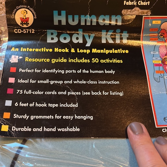 carson dellosa publishing | Other | Human Body Kit New Home School ...
